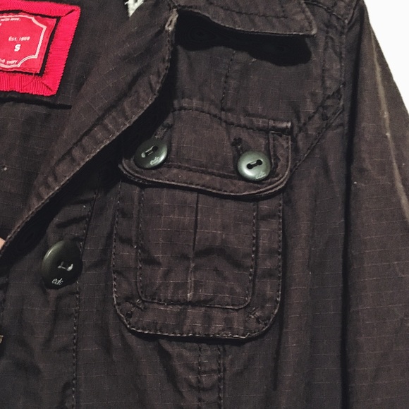 Edc | Jackets & Coats | Edc Vintage Brown Hooded Jacket | Poshmark